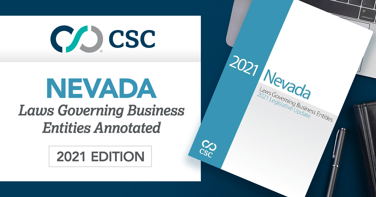 Updates to Nevada business law now available | CSC